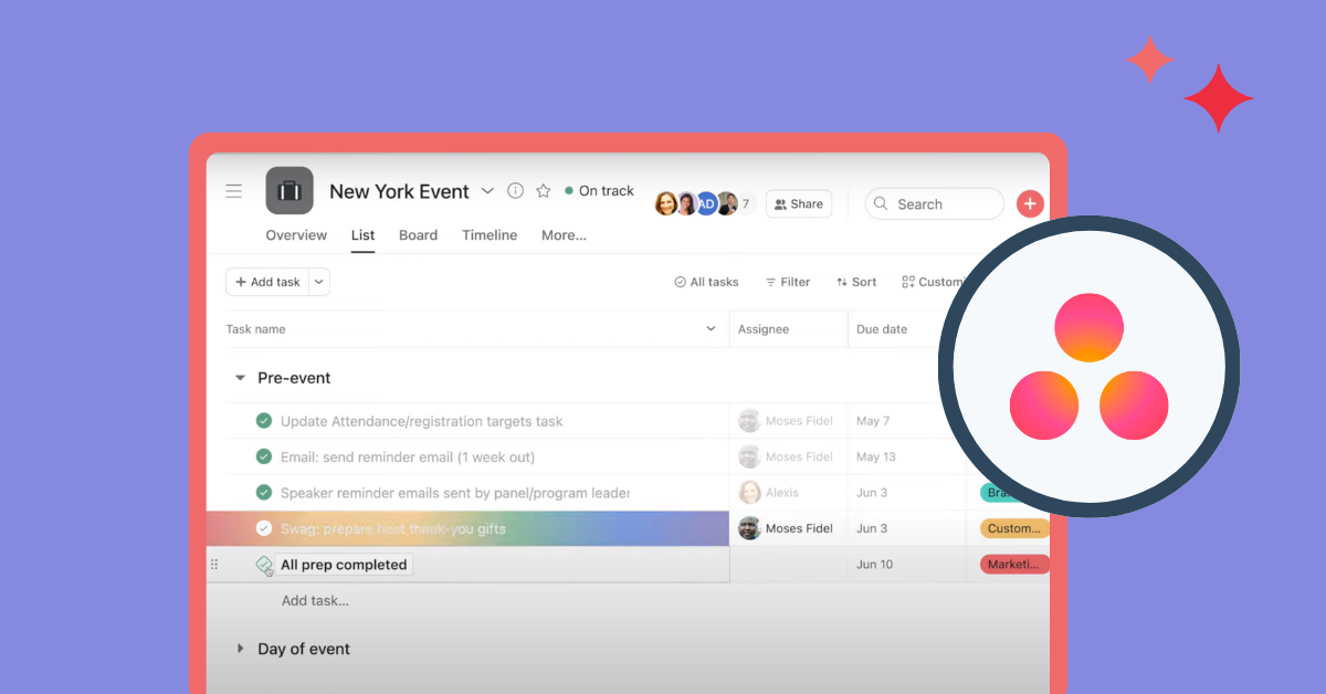 Building Workflows in Asana